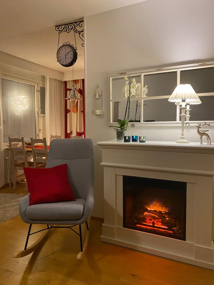 Kodikas Huoneisto Lähellä Keskustaa Ja Ounasvaaraa - Rovaniemi