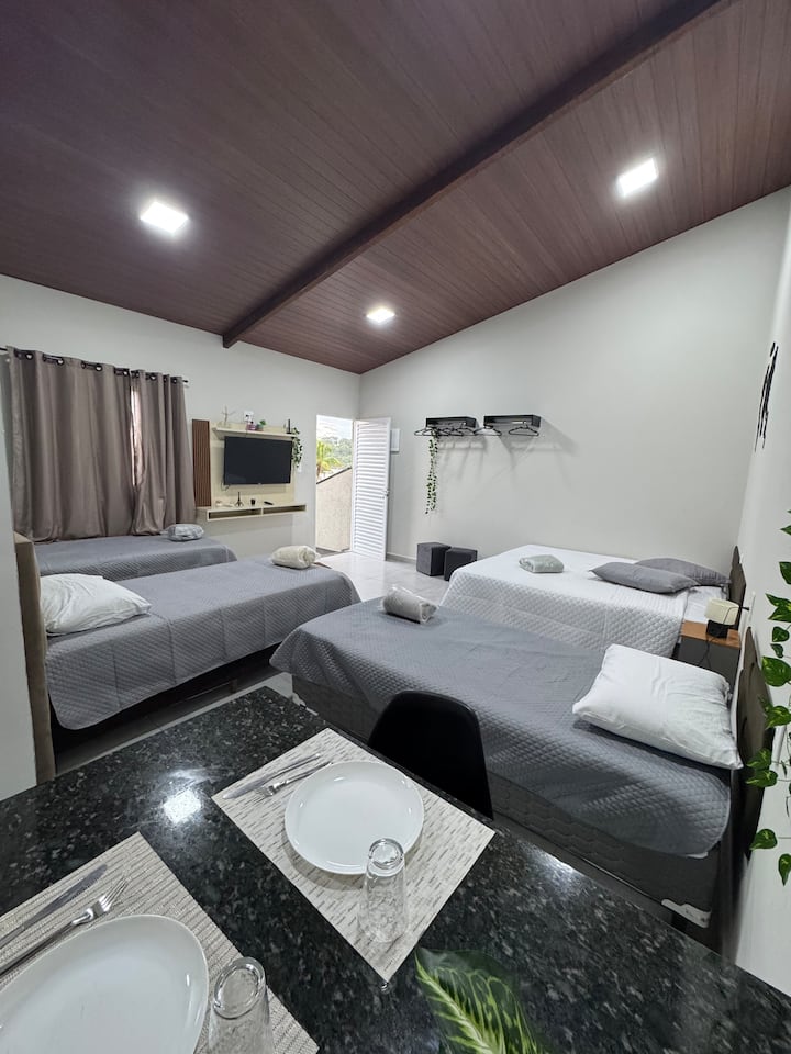 Studio 09. No Centro 50m Delegacia - Araxá