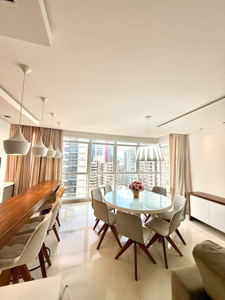 Apartamento 4 Suites, Vista Mar, Todo Climatizado. - Itapema