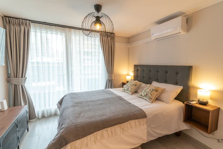 Departamento Céntrico, Moderno Y Cocina Equipada - Santiago