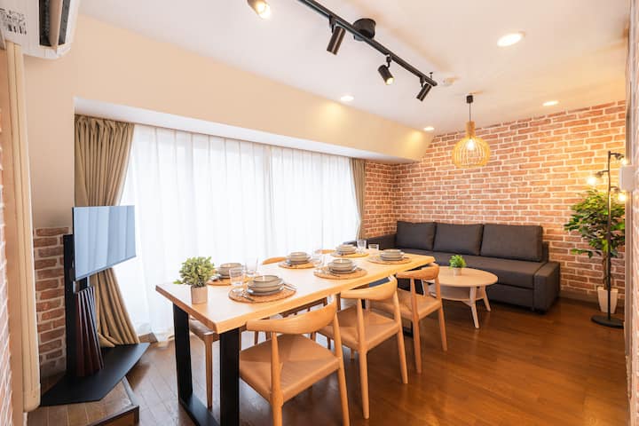 1-minute Walk Stn And 7-11store Max 9 Guests 86㎡ - Matsumoto