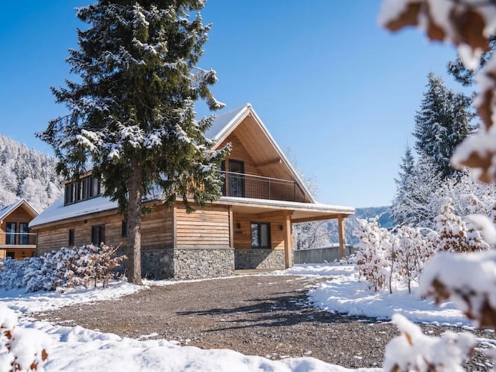 Alpine Chalet With Sauna At Lake Afritzer See - Austria