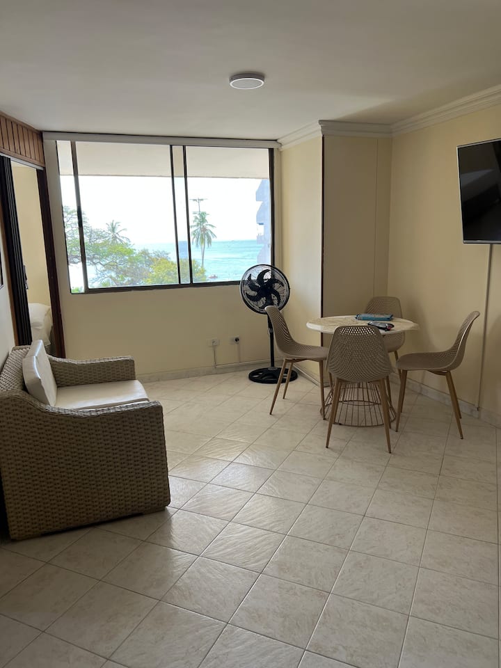 Acogedor Apto En El Rodadero Con Vista Al Mar - Santa Marta, Colombia