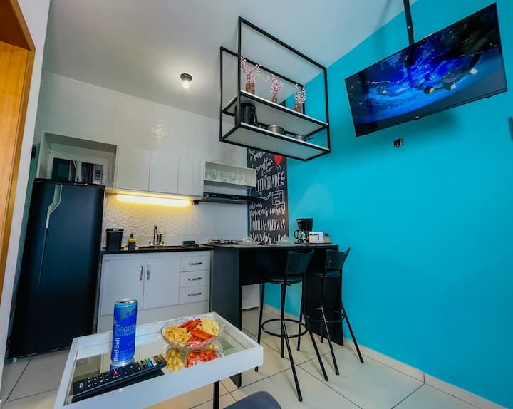 Flat Prático E Aconchegante 3km Do Centro - 