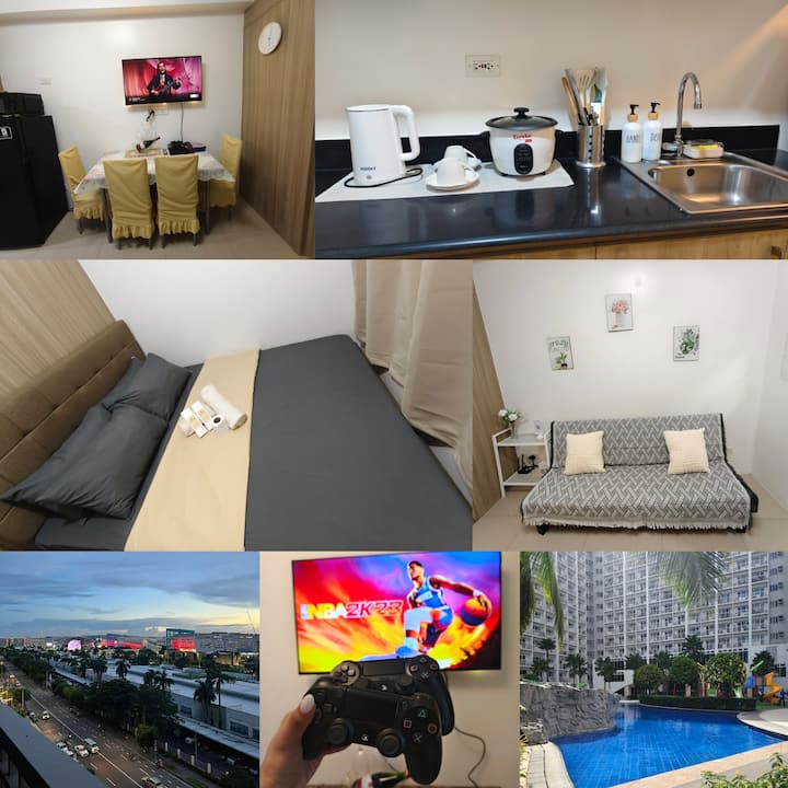 City View&cozyroom Nearmoa&naia Ps4+wifi+netflix. - Manila