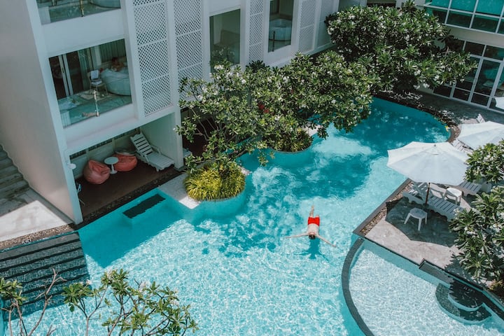 Deluxe Jacuzzi Room | Near Beach - City - Hua Hin