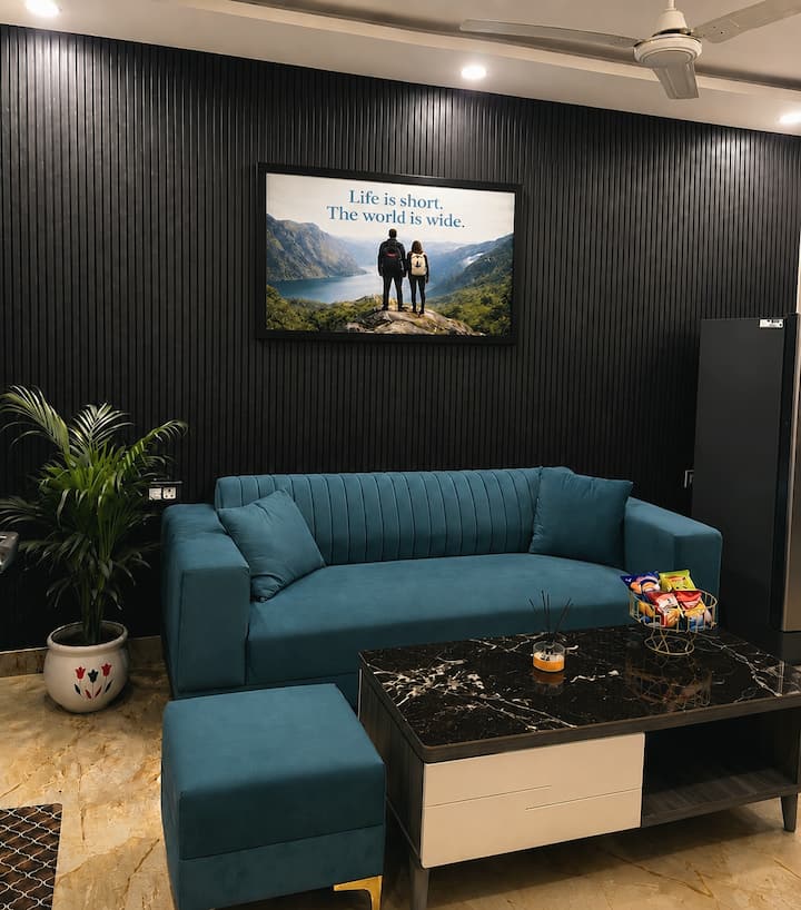 45boulevard 1-entire, Furnished 2bhk Flat In Sec45 - Gurugram