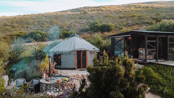 Southern Yurts: Forest View Yurt - Private - Botrivier