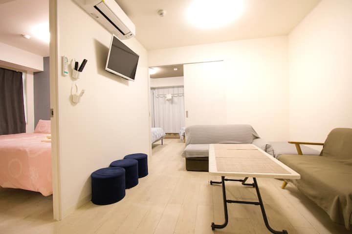 52m2-2dk -2toilet- 2bathroom . Walkable Namba - Osaka