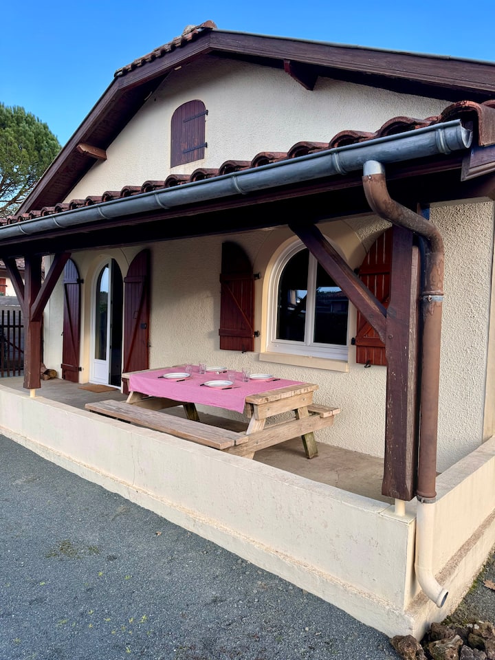 Jolie Petite Maison Landaise 7 Min De L’ocean - Vielle-Saint-Girons