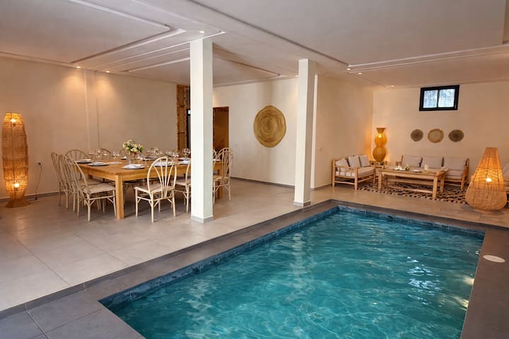 Casabianca, 7 Ch, Piscine Chauffée, 20mn Marrakech - Marrakech