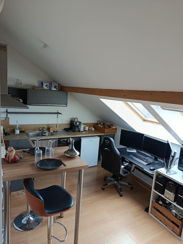 Appartement T2 Face Au Lac, à 1 Minute De La Gare - Évian-les-Bains