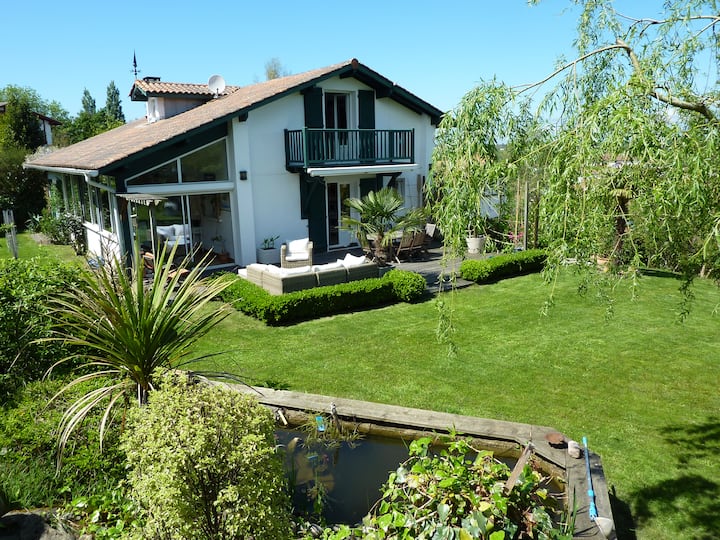 Villa Au Calme à 10 Min De La Plage. - Bidart