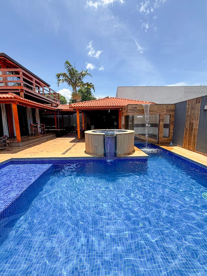 Casa Incrível Com Piscina, Hidromassagem E Sauna - Ribeirao Preto