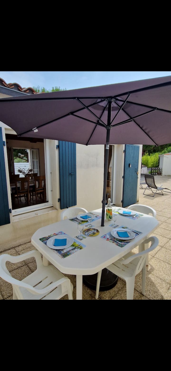 Maison Réglisse, à 100 Mètres De La Plage - Rivedoux-Plage