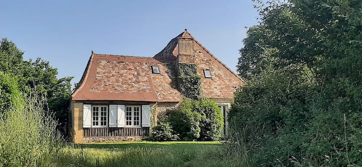 Maison De Campagne Avec Grande Piscine - Lalinde