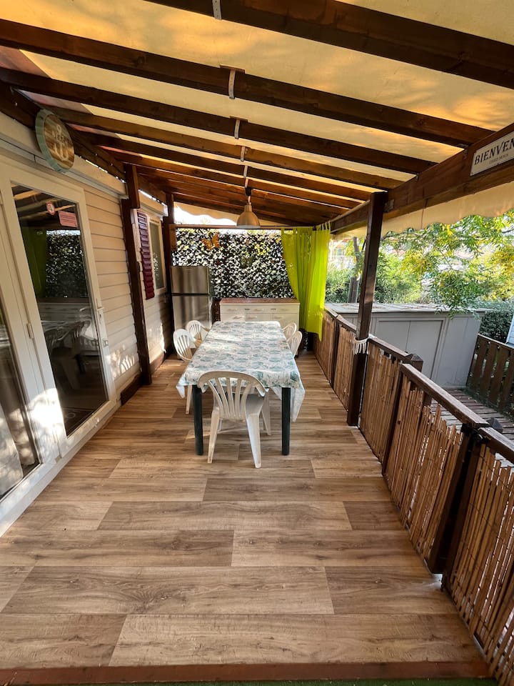 Loue Mobilehome Tout Confort Vias Plage Camping 4* - Vias