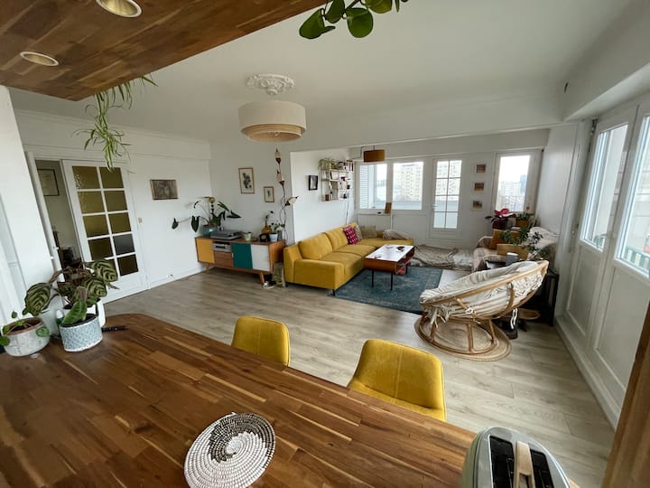 Appartement Ensoleillé Avec Vue Sur Paris - Bagnolet