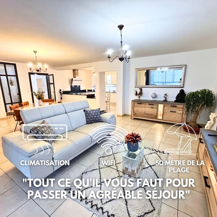 Effet Mer – Bord De Mer, Confortable & Pratique - Sainte-Marie