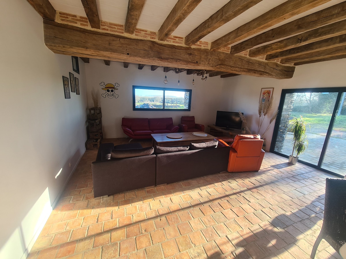 Longère de caractère à 10 min d'Angers - Maisons à louer à Cantenay ...