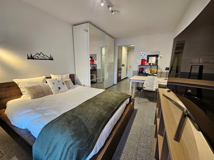Flims Studio: Parking, Ski Room, Self Check-in - Laax