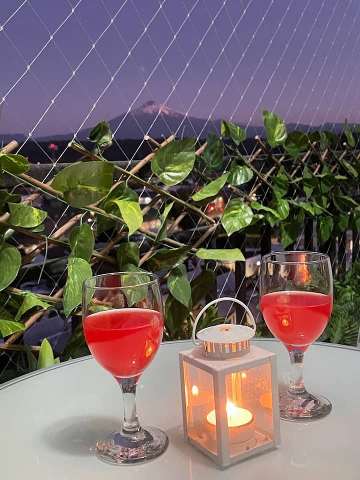 Vista Lago Y Volcán | Balcón, Wifi Y Parking - Villarrica