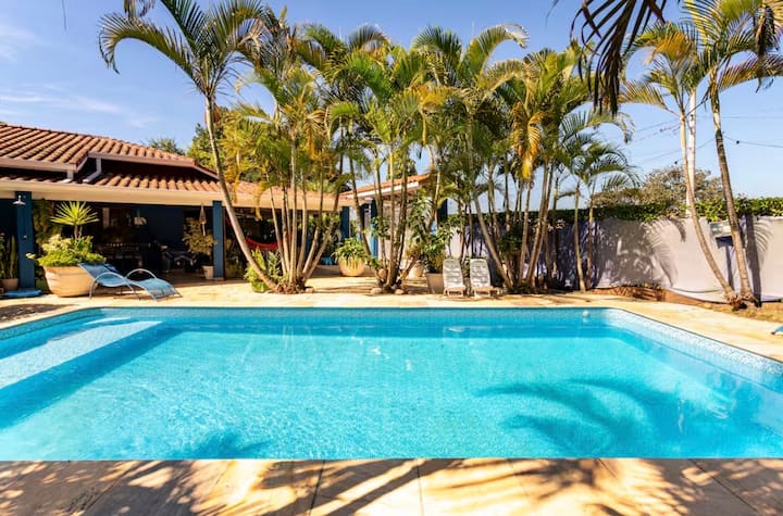 Chácara C/ Piscina +3 Suítes | Pet F |Kids |Pcd - Cotia