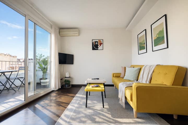 Vibrant&cozy 2br With Terrace Near Plaza España - Barcelona