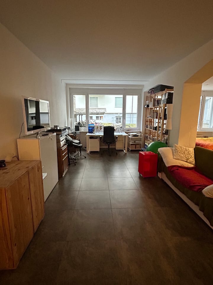 Basilea, Svizzera, Quartiere St. Johann. - Basel