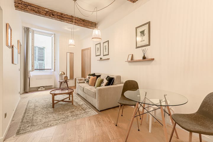 Gem Of Old Nice, 5 Min To Beach & Cours Saleya, Ac - Nizza