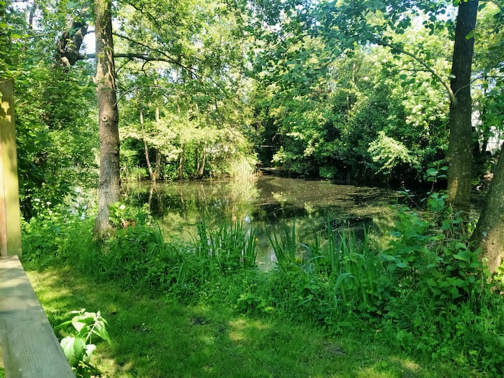 Ruime Kampeerplek Met Schitterend Uitzicht - Dokkum
