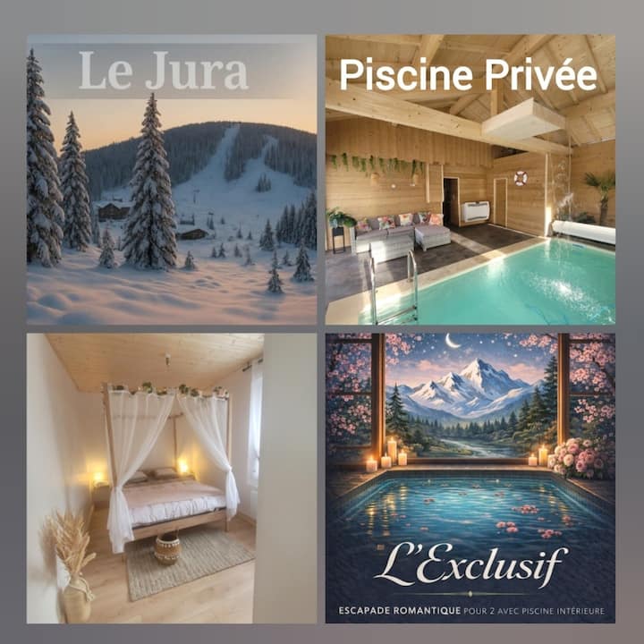 L'exclusif, Cocon Love & Bien-être à 2 • Piscine - Saint-Laurent-en-Grandvaux