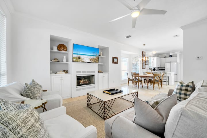Private Deeded Beach, Golf Cart, Dogs, Bikes - Seacrest, FL