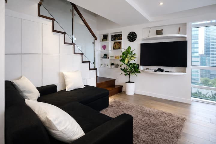 Stylish Stay In Bgc | 5th Ave | Free Parking - Taguig