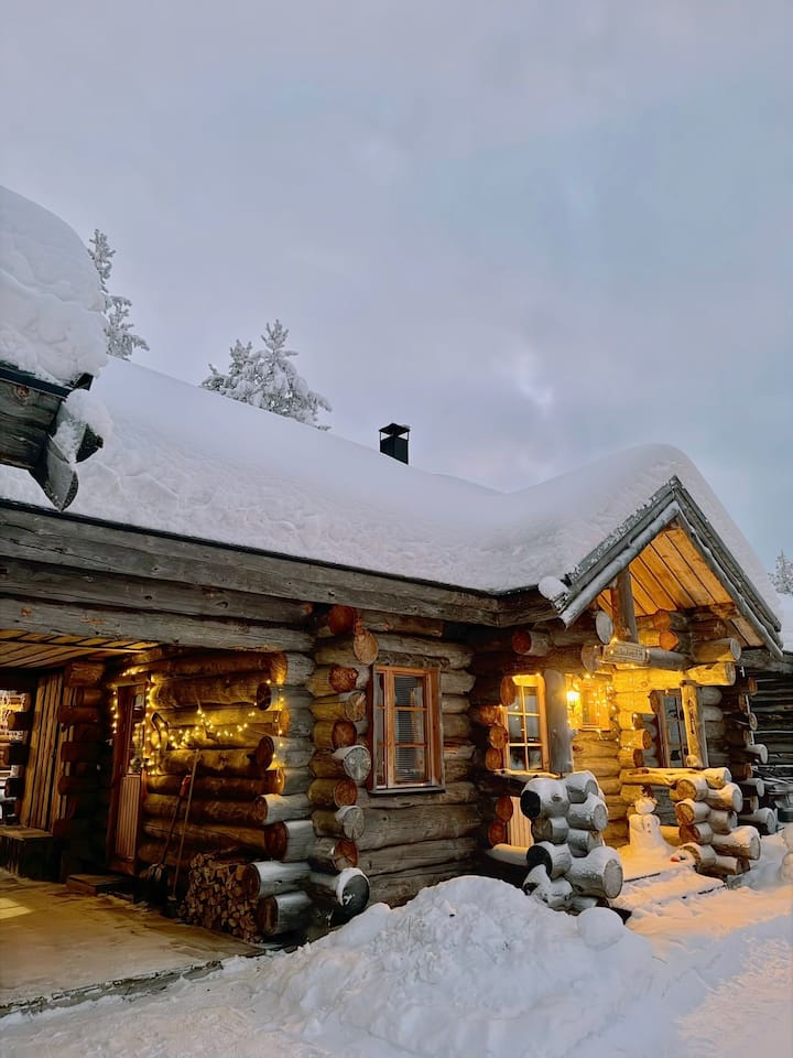 Nordkelo - Premium Log Cabin In Levi Lapland - Sirkka