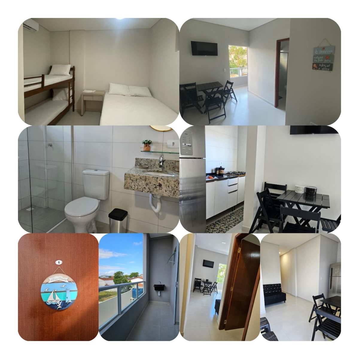 Appartement 6 (Pousada tô na Praia) - Chambres d'hôtes à louer à ...