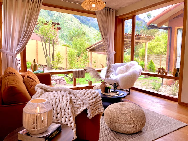 Glass Pavilion | Sacred Valley Mountain Vista - Peru