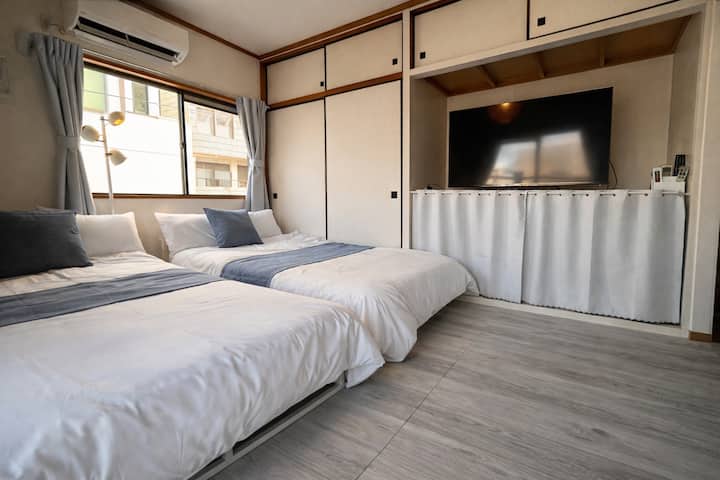 駅近で買物便利、最大6名、観光拠点の良い静かな一軒家 - Nagasaki