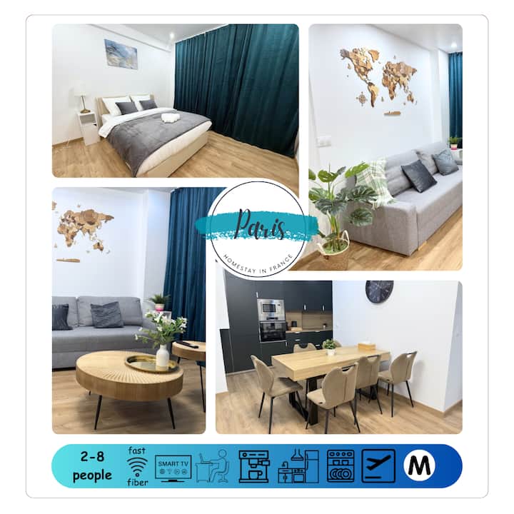 Appart Paris 12 : 3 Chambres Proche Métro 6, 8, 14 - Paris