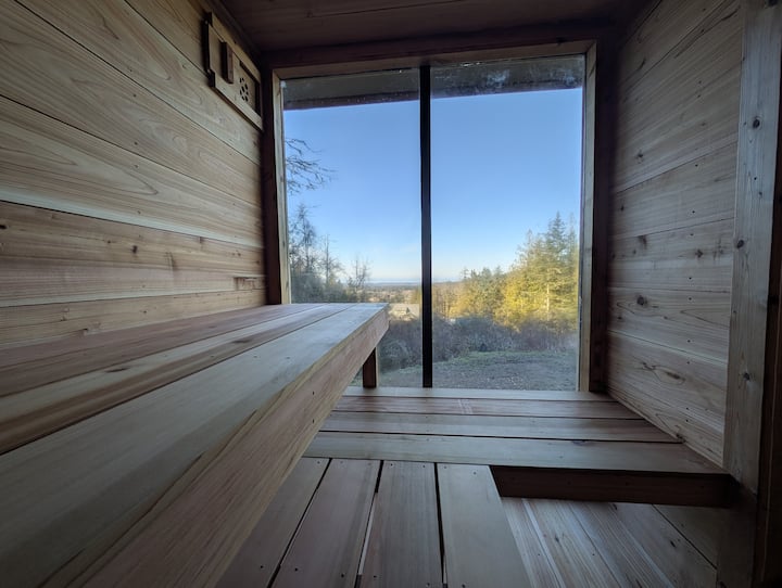Guesthouse W/private Sauna & View Deck | 2br/2ba - 7 Cedars Sequim Casino