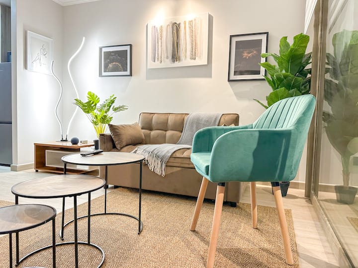 Moderno & Pet-friendly: Cama King + Wifi + Jardín. - Pucon