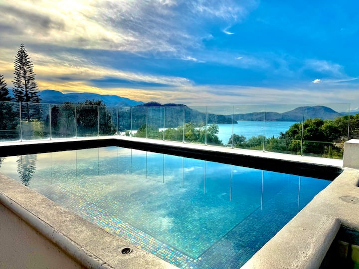 Habitación Lujo Vista Al Lago Alberca Jacuzzi 1-1 - Valle de Bravo