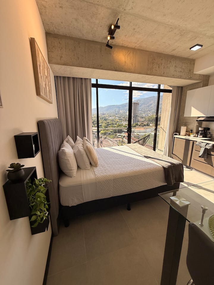 Vista Ciudad&volcan| Apto Céntrico•san Benito 14 - San Salvador (El Salvador)