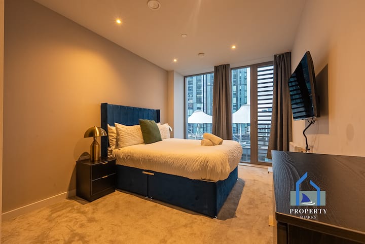 Luxury |City Condo|terrace|gym|parking|manchester - Manchester