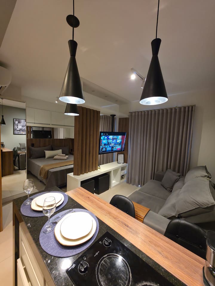 Studio 1707 Alto Padrão Cond Duo Jk - São José do Rio Preto