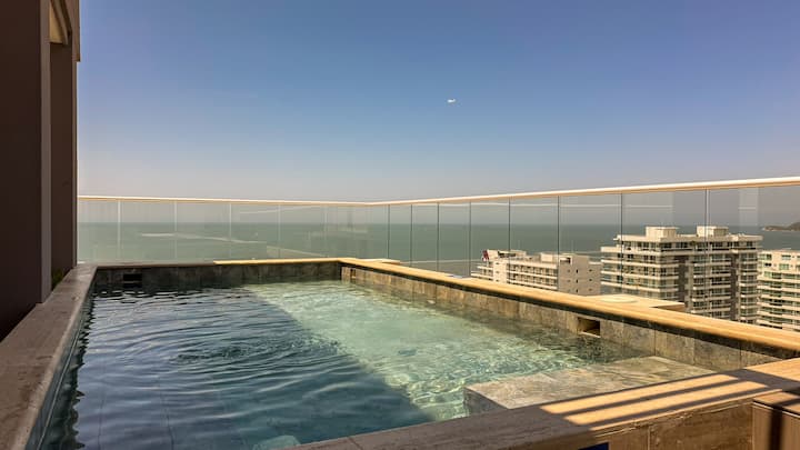 Vista Mar & Sunset | Suite Playa Dormida | Piso 11 - Colombia