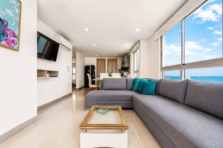 Spectacular Apt With Ocean View, 28th Floor! - Cartagena