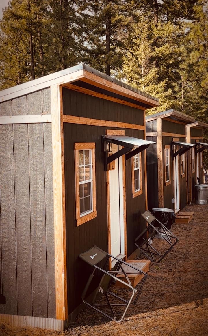 2 Summer Cabins - Modern Style Camp Setup! - Dworshak State Park, Lenore