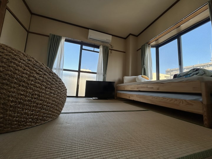 Disney 21 Min Bus| Tatami Japanese Apt|5 Guests - 舞濱車站