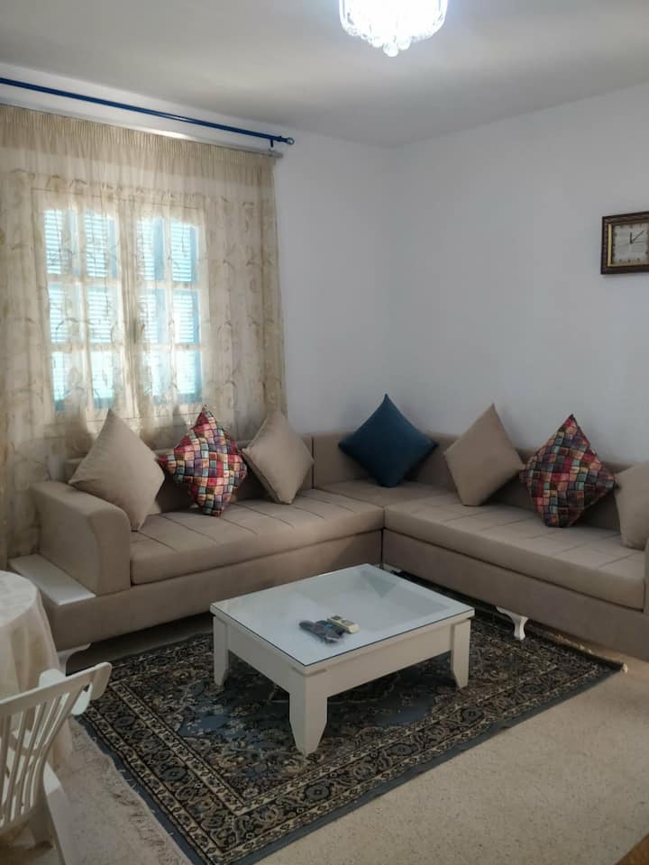 Cozy 1br Apartment | Living Room & Ac - Houmt Souk